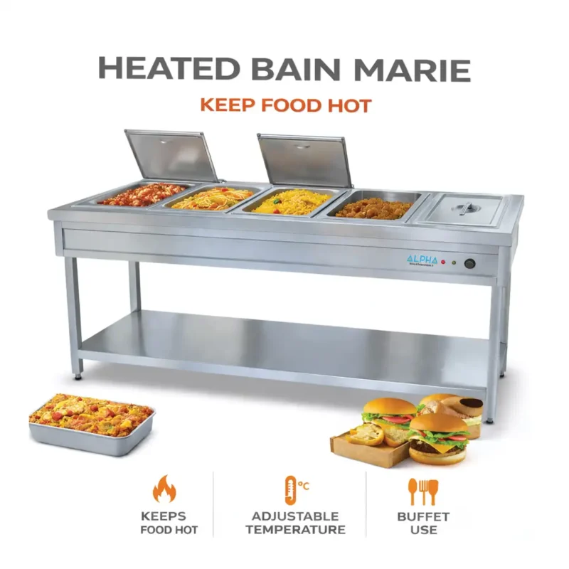 Bain Marie 6 GN | ALPHA Kitchen Factory | 35% Off