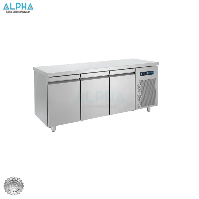 Chiller 3 Doors Counter Gr ALPHA Kitchen UAE Chiller 3 Doors Counter Gr ALPHA Kitchen UAE