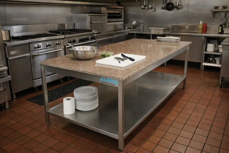 Bakery Preparation Table | Alpha Kitchen Equipment